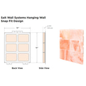 Himalayan Salt Wall Panels | Sauna Lighting | Scandia MFG – Scandia ...